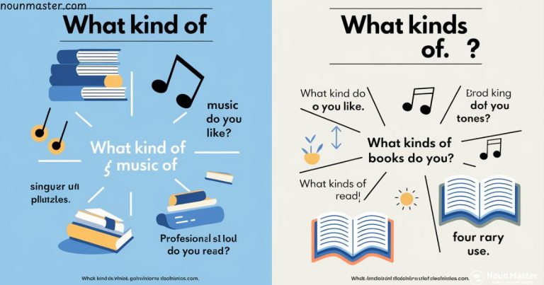 What Kind of vs What Kinds of? Examples & Clear Differences