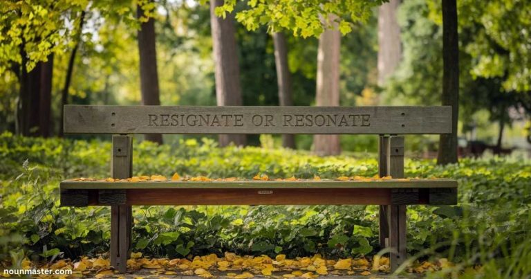 Resignate or Resonate: Understanding the Difference and Correct Usage