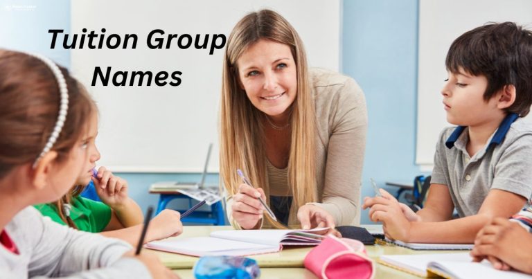 550+ Tuition Group Names - Find the Best Group Names